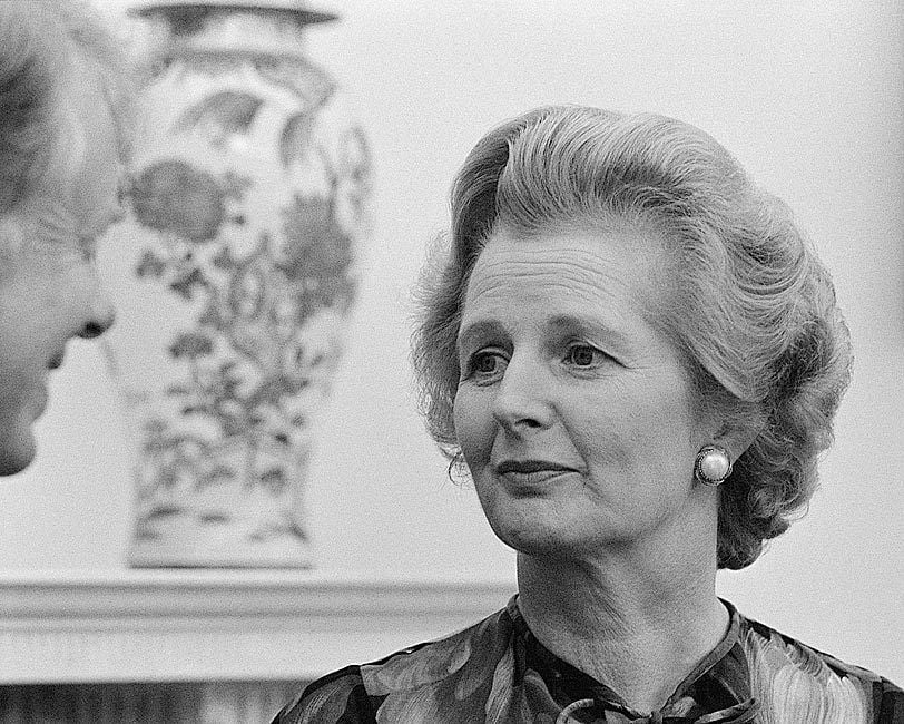 Margaret Thatcher With Jimmy Carter - 20x30 Inch Laminated Poster ...