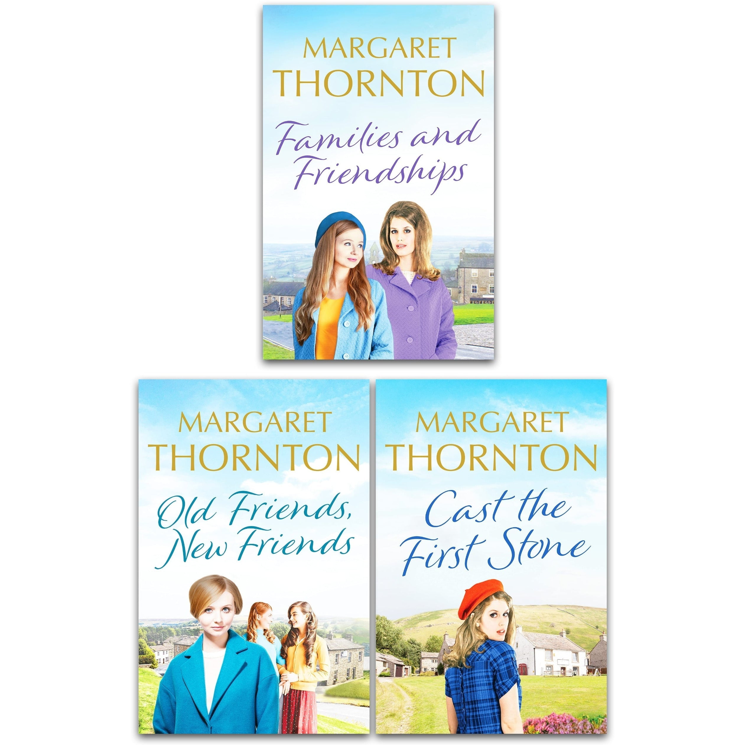 Margaret Thornton 3 Books Collection Set (Old Friends, New Friends ...