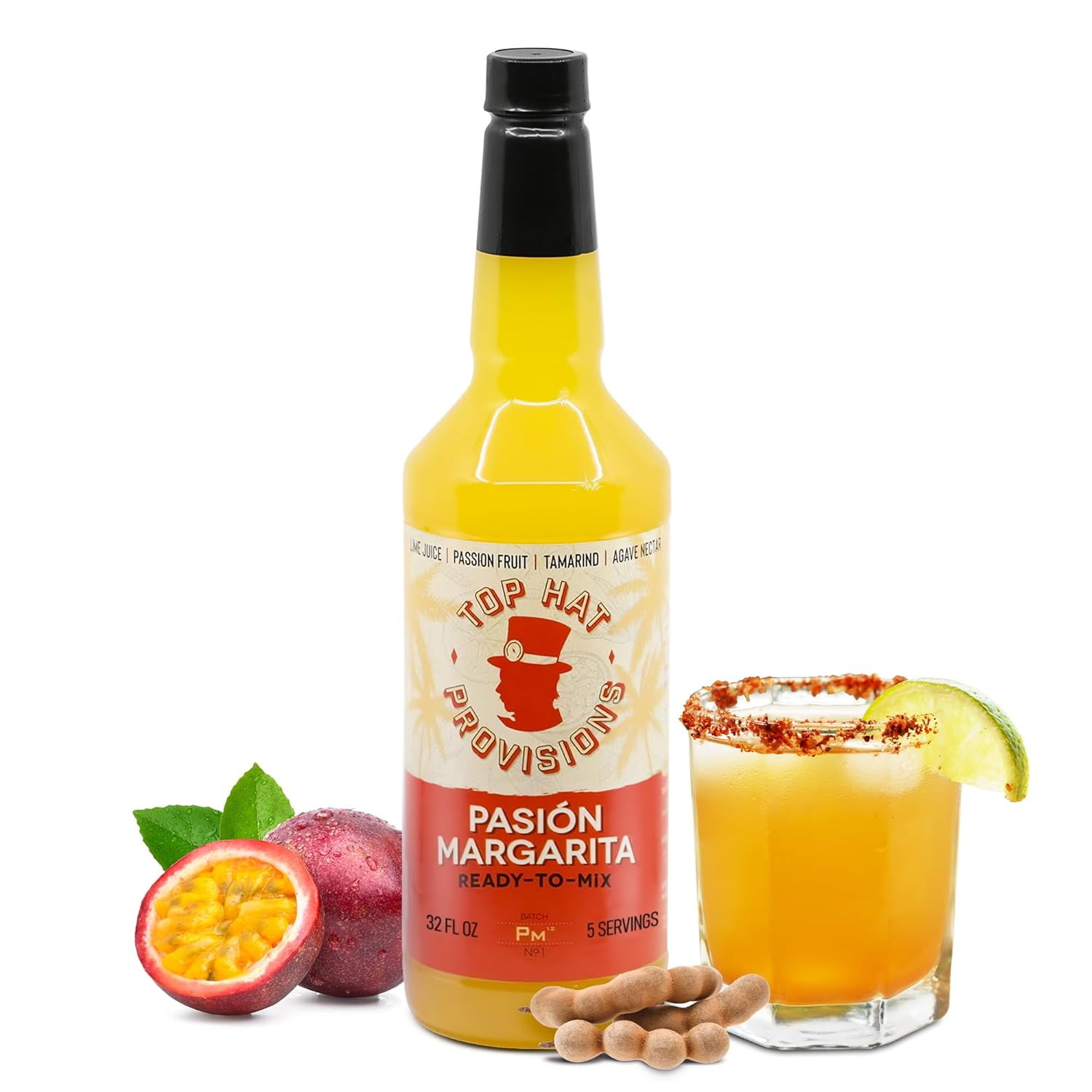 Margarita Drink Mix - Made with Passion Fruit, Organic Agave & Organic ...