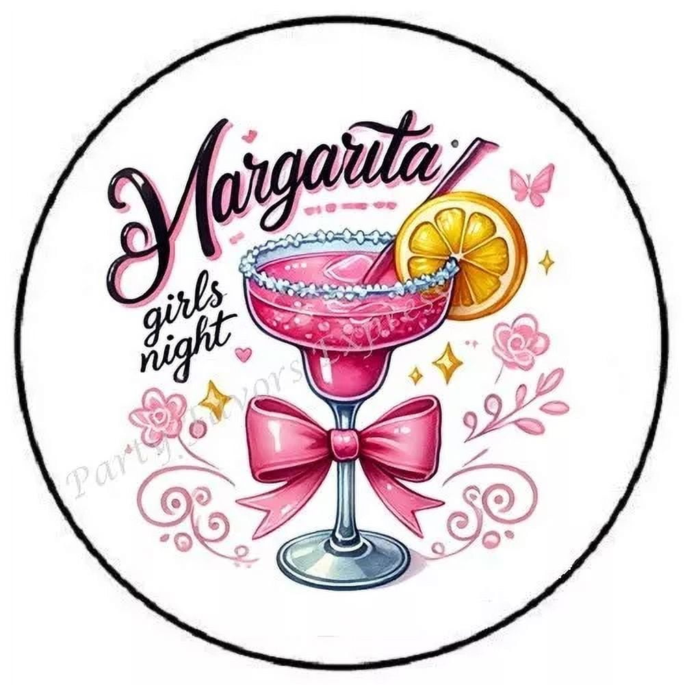 Margarita Fiesta Cinco De Mayo Stickers Party Favors Phone Decal Water ...