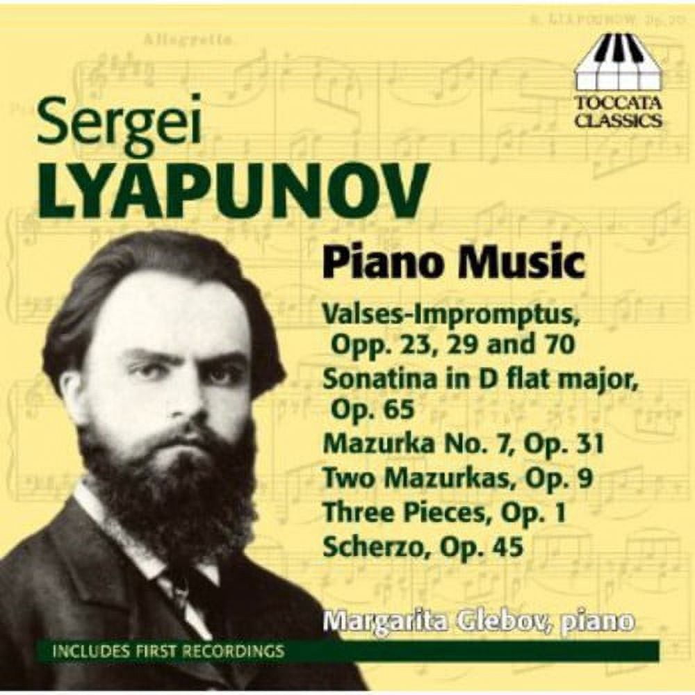 Margarita Glebov - Piano Music - Music & Performance - CD - Walmart.com