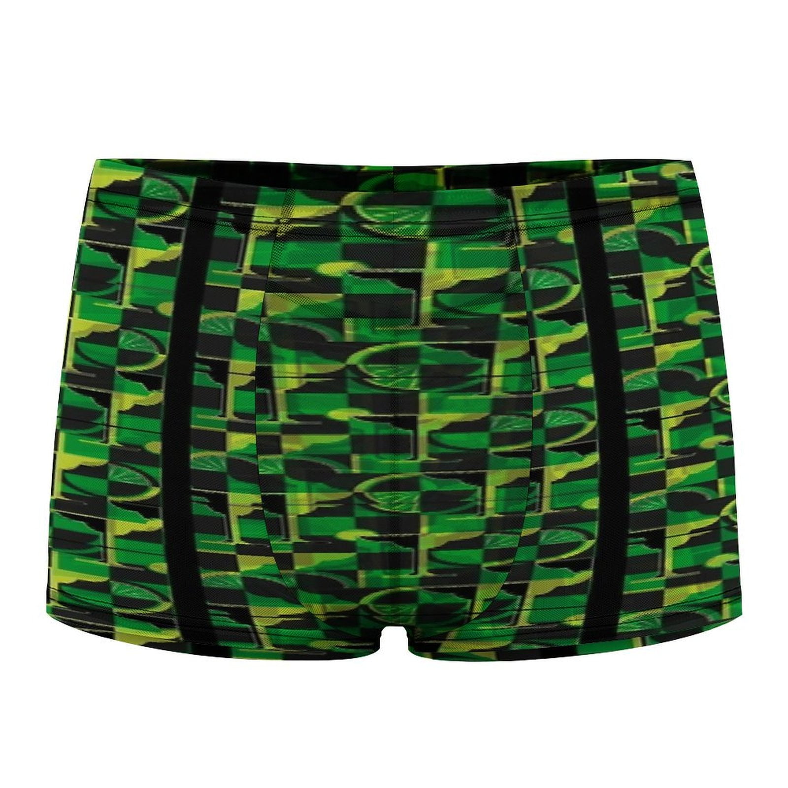 Margarita Green Men's Mesh Boxer Briefs Cooling Breathable Sports ...