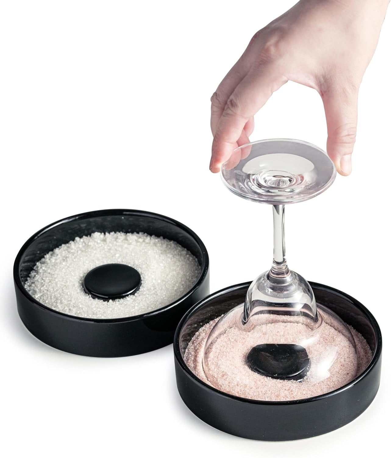 Margarita Salt Rimmer Set, Ceramic Bar Glass Rimmer for Margarita and ...