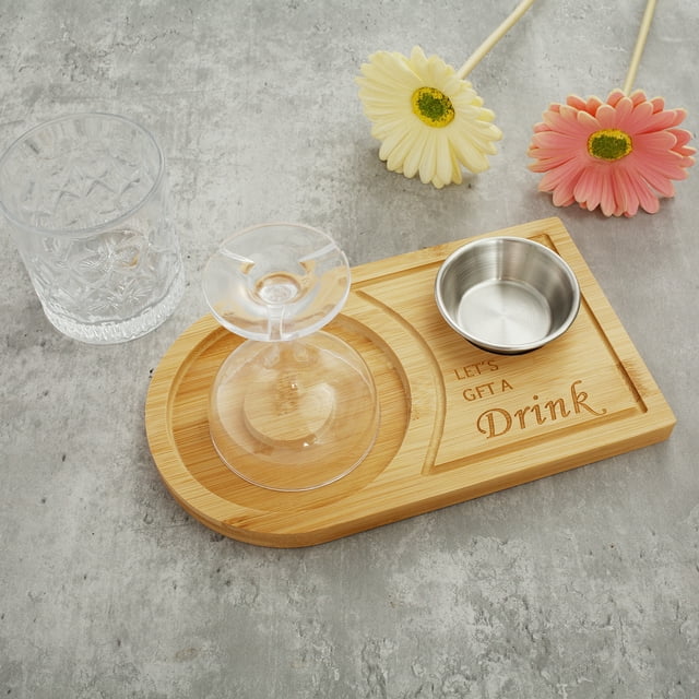 Margarita Salt Rimmer Set for Cocktails and Margaritas with Stainless ...