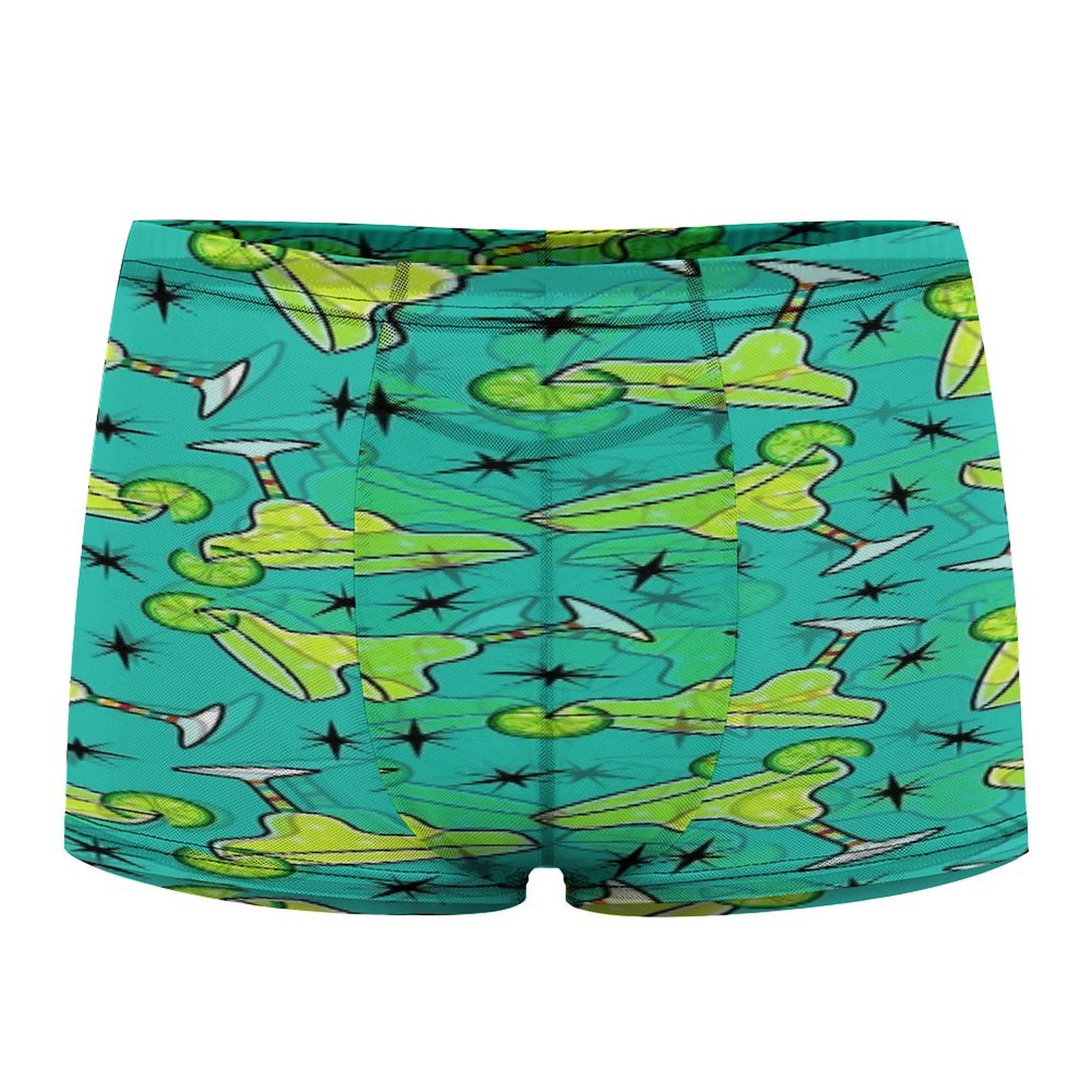 Margarita Time！ Men's Mesh Boxer Briefs Cooling Breathable Sports ...