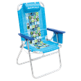 Margaritaville Big Shot Beach Chair, Turquoise, Adjustable Lounge Chair ...