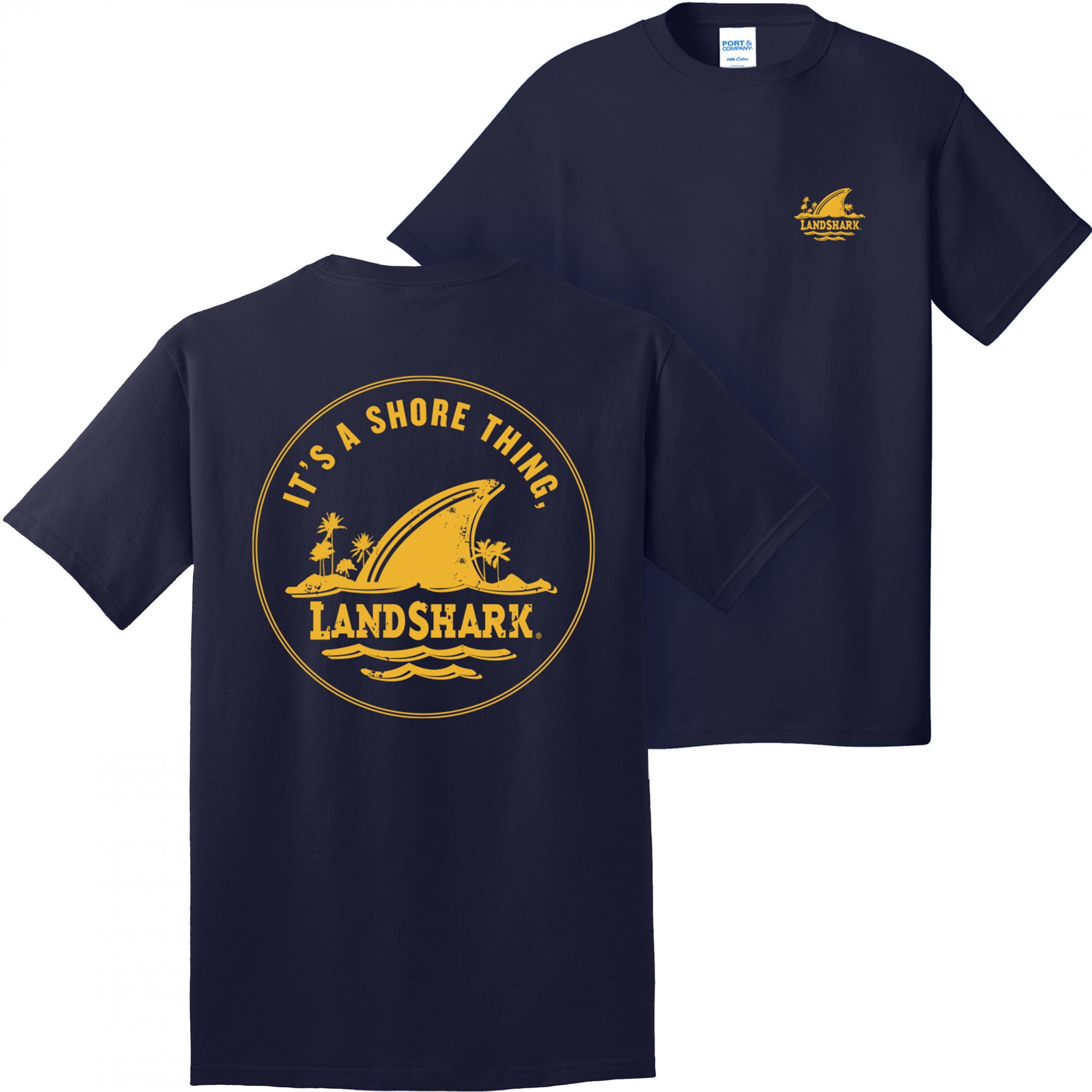 Margaritaville Landshark Sunshine It's A Shore Thing Front Back T-Shirt ...