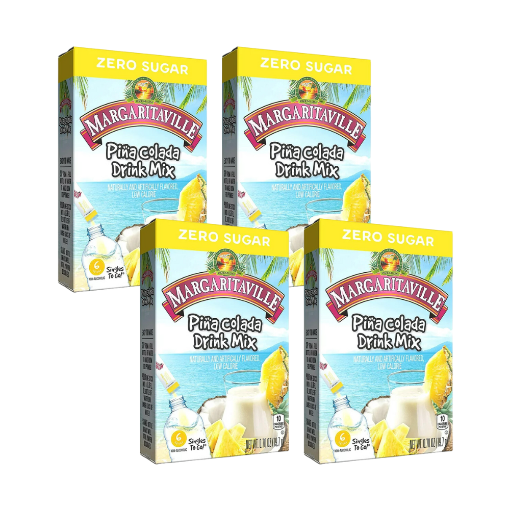 Brandclub - Margaritaville Singles To Go Water Drink Mix - Pina Colada ...