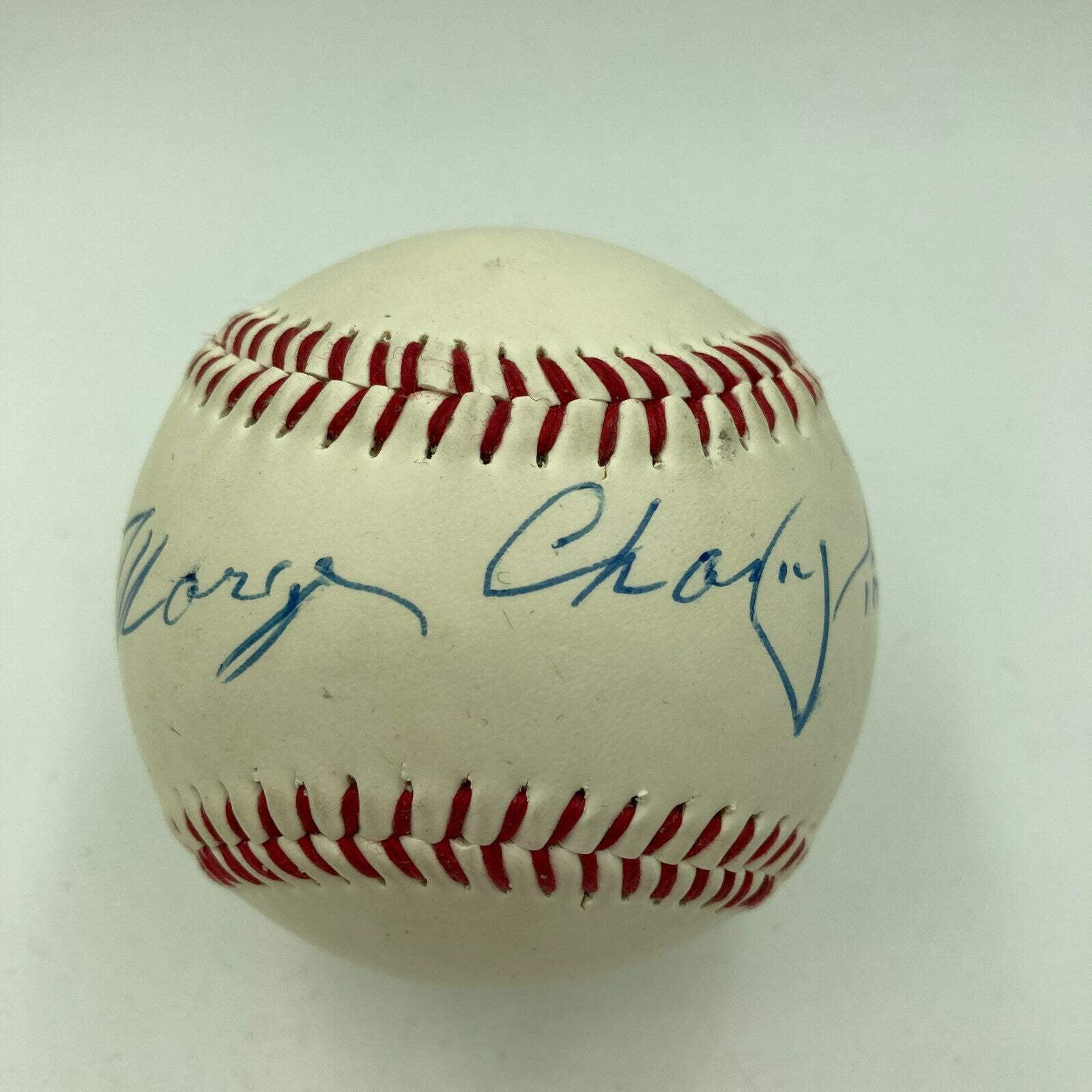 Marge Champion Signed Autographed Baseball With JSA COA Movie Star ...