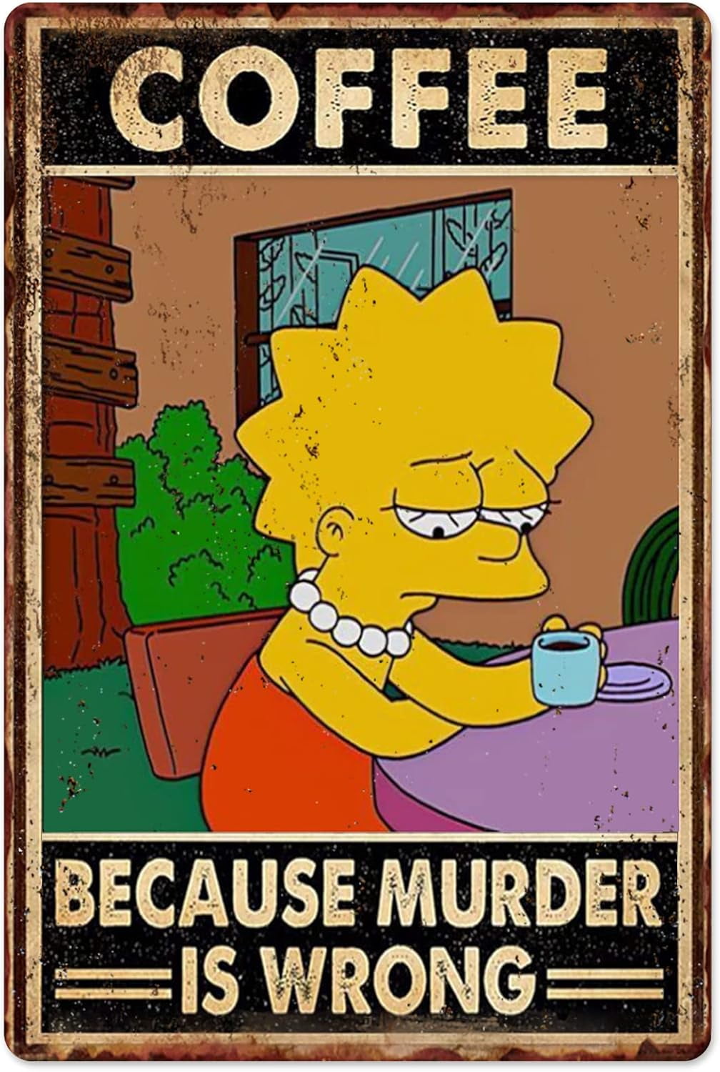 Marge Simpson Coffee Diamond Art Kits For Adults The Simpsons Cartoon ...