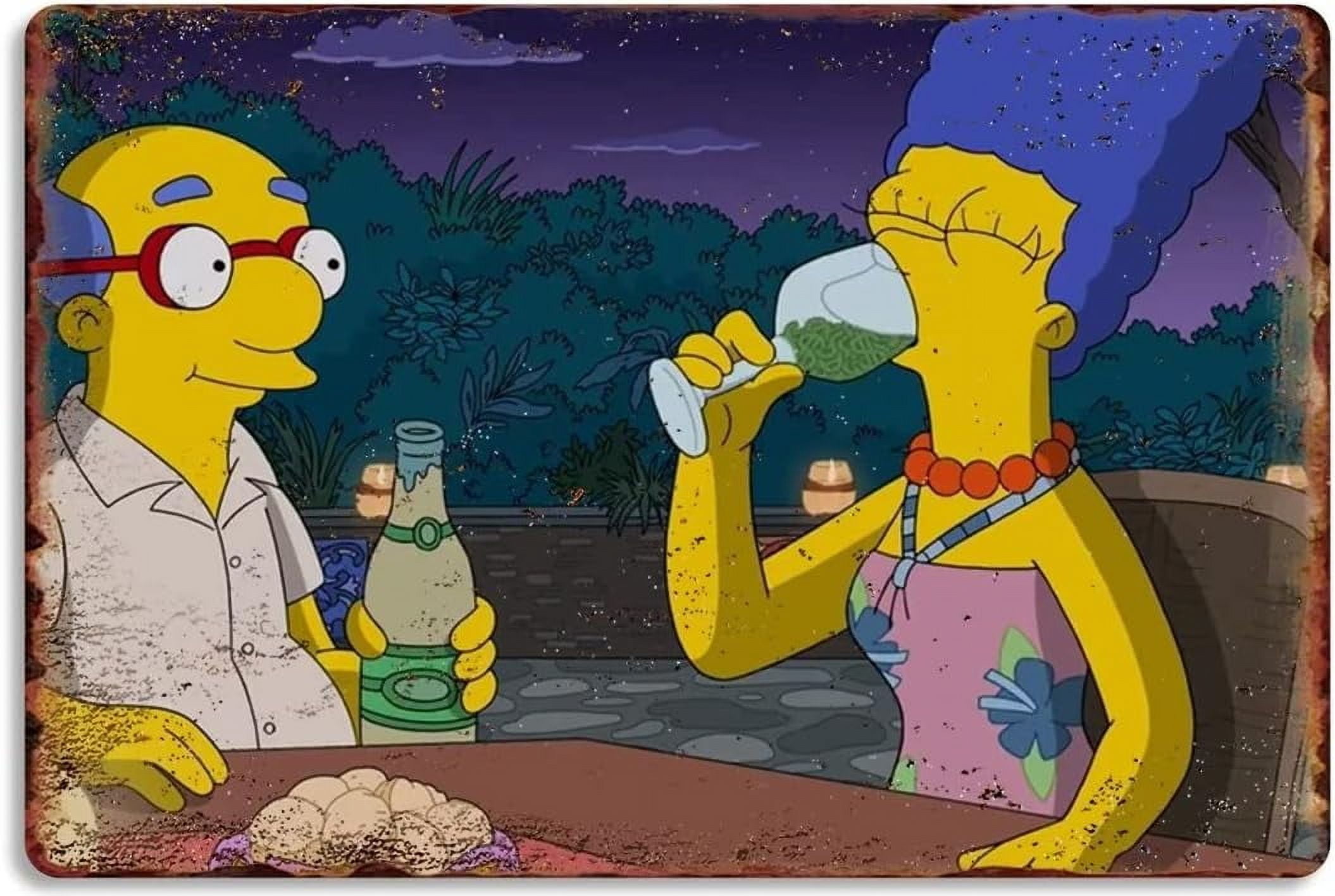 Marge Simpson Driking Jigsaw Puzzles 500 Piece For Adults -The Simpsons ...