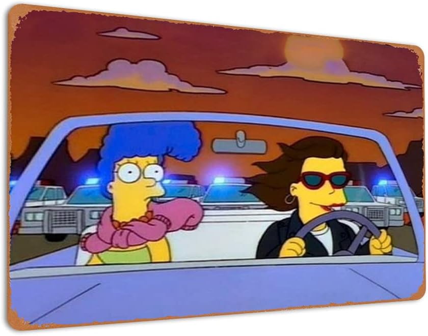Marge Simpson On The Lam Diamond Painting Kits for Adults, The Simpsons ...