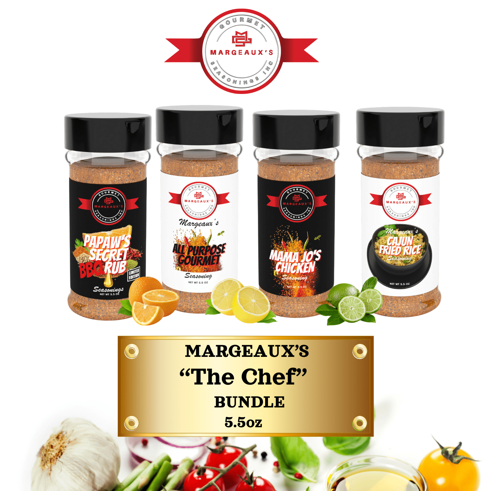 Margeaux's Gourmet Seasonings "The Chef's" Bundle - Walmart.com