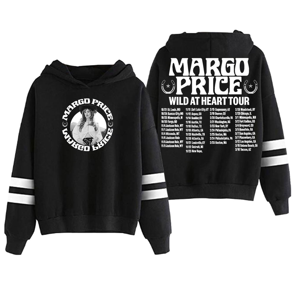Margo Price Wild At Heart Tour Hoodie Pocketless Parallel Bars Sleeve ...