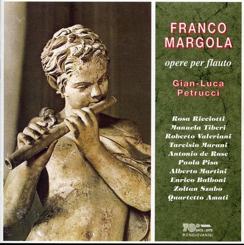 Margola / Petrucci,Gian Luca - Opere Per Flauto - Music & Performance ...