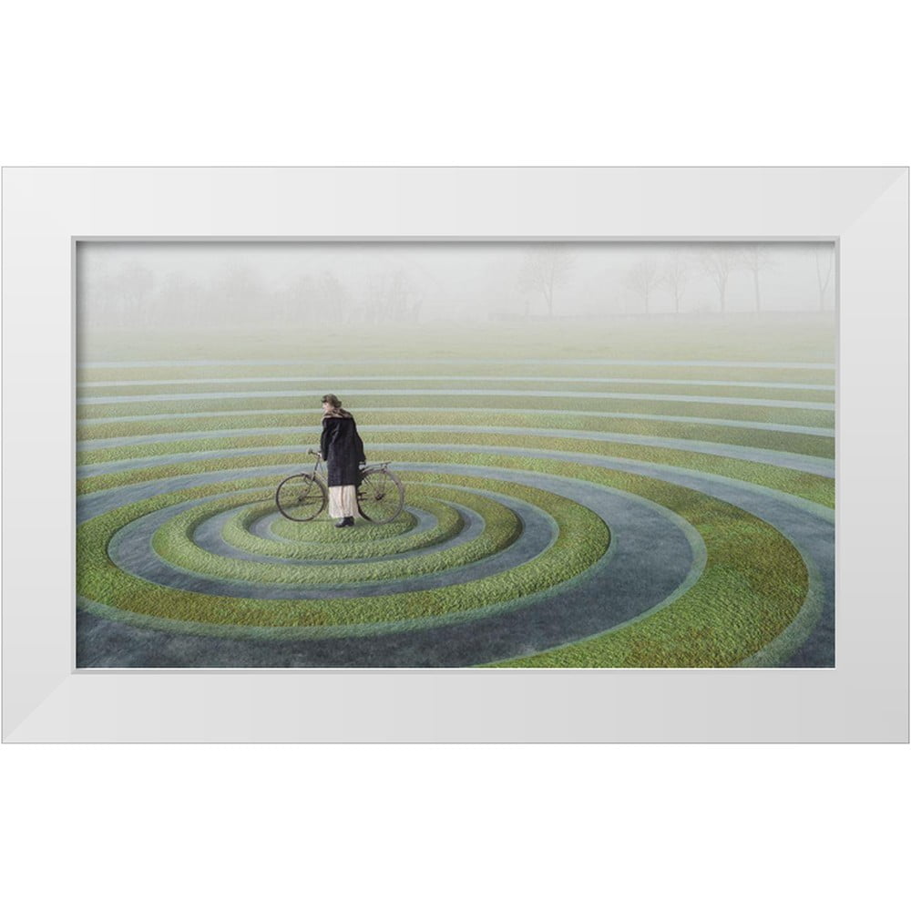Margraff, Esther 18x12 White Modern Wood Framed Museum Art Print Titled ...