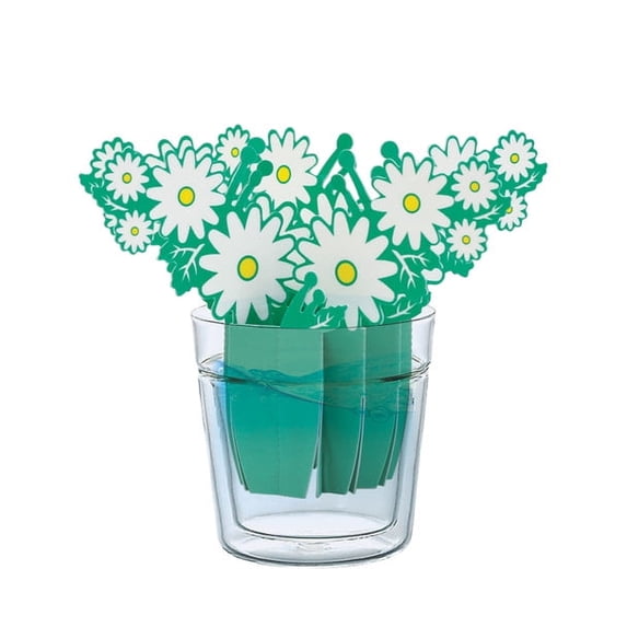 Marguerite Daisy Paper Humidifier - Green, Made in Japan - Walmart.com