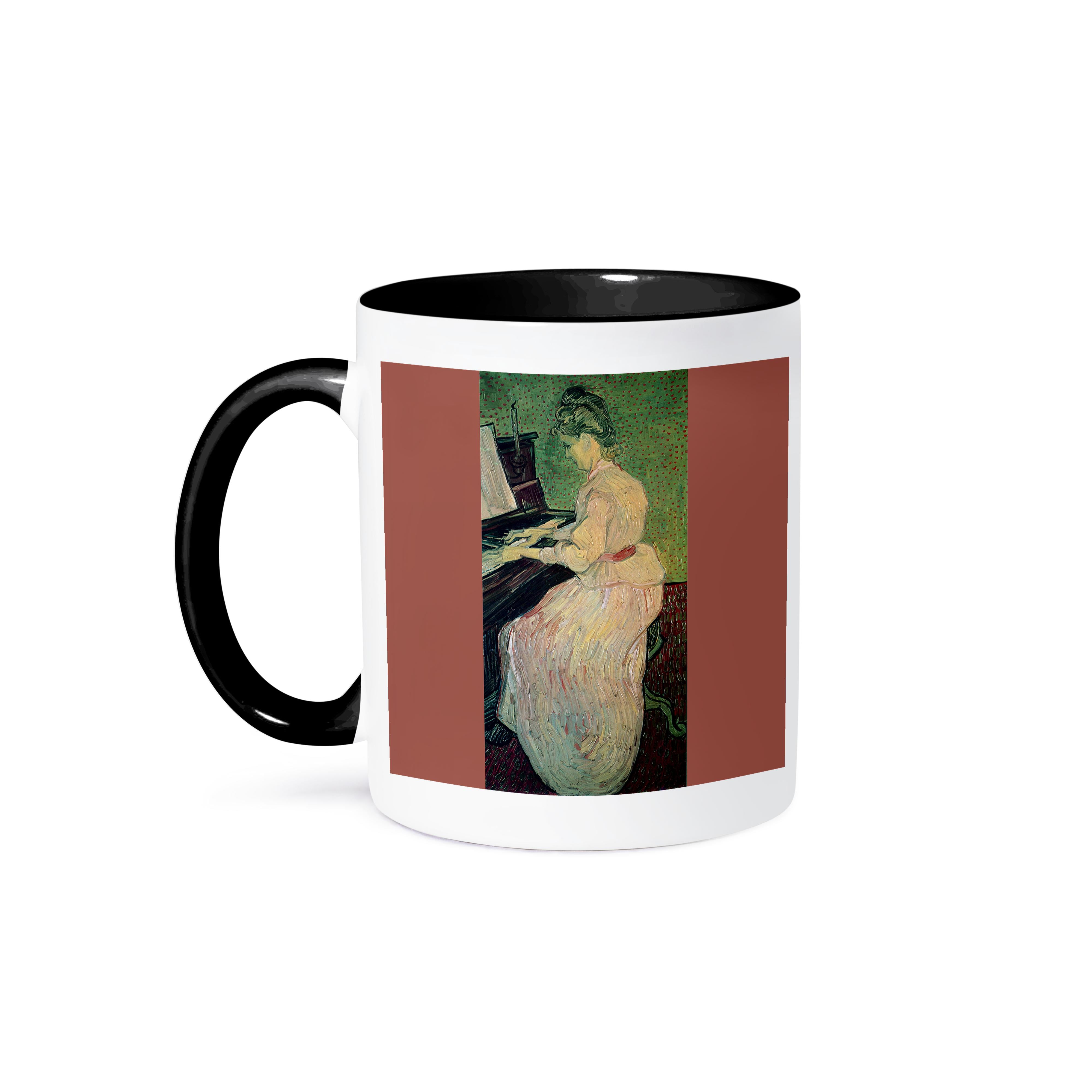 3dRose, Marguerite Gachet at the Piano, 1890 by Vincent Van Gogh, 11oz ...