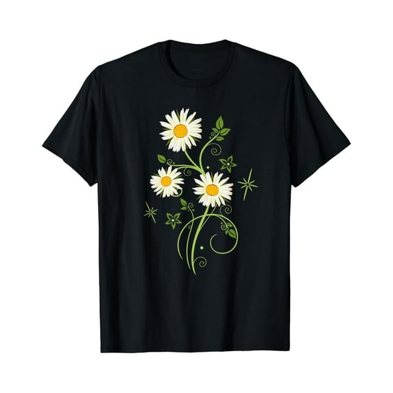 Marguerites Daisy Spring T-Shirt Summer Daisies Flower ShirtVintage T ...