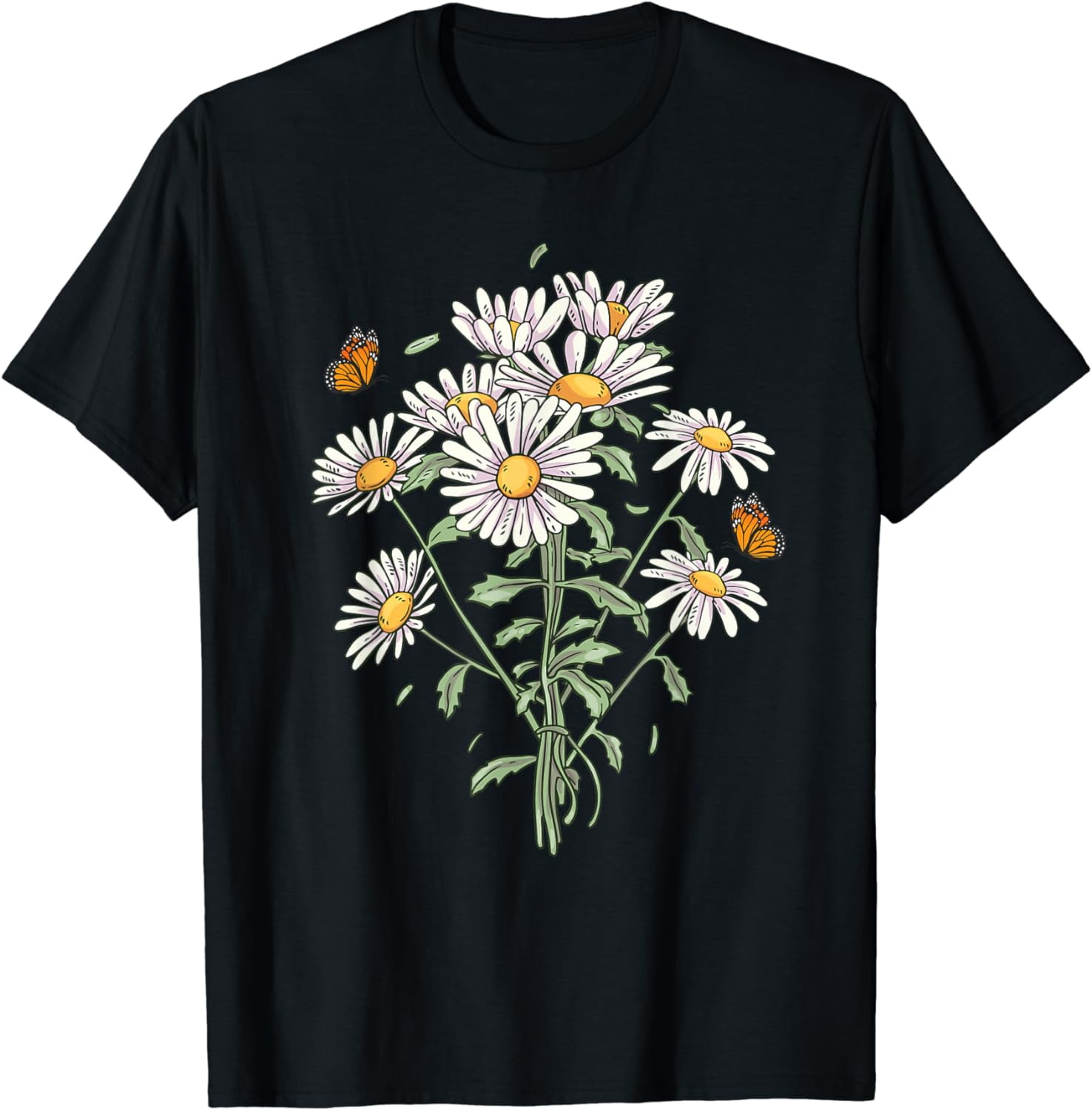 Marguerites Daisy Summer Daisies Flower Garden Gardeners T-Shirt ...