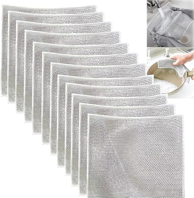 Mari Facilities Cleaning Cloth, Metallic Cleaning Cloth, Metallic Fiber ...