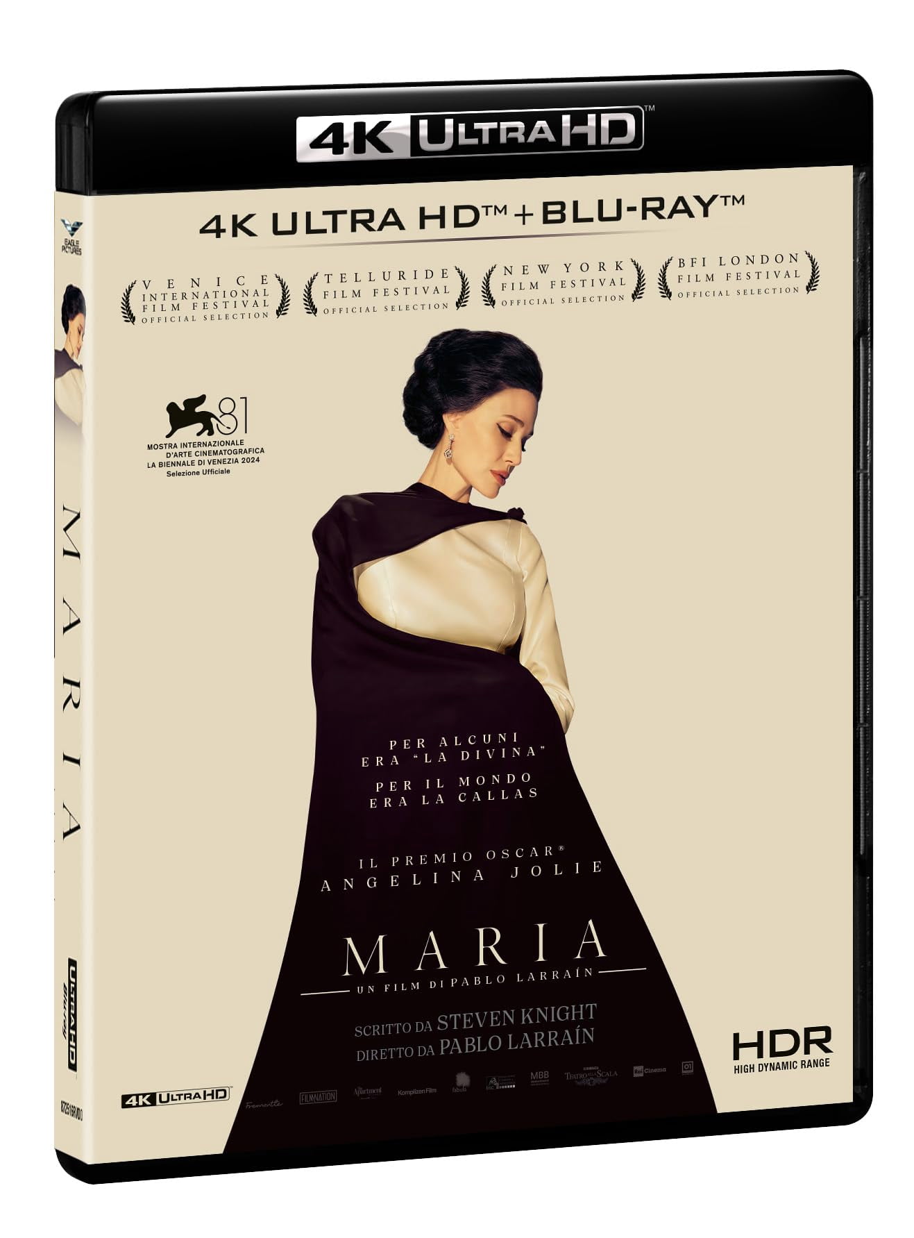 Maria - 4K (Bd 4K + Bd Hd) (4K Ultra HD) Angelina Jolie Pierfrancesco ...