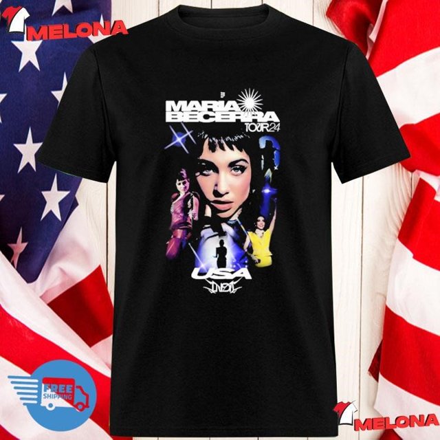 Maria Becerra Tour 2024 Usa Shirt - Walmart.com