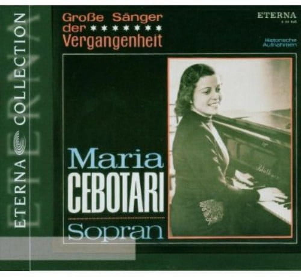 Maria Cebotari - Great Singers of the Past - Music & Performance - CD ...