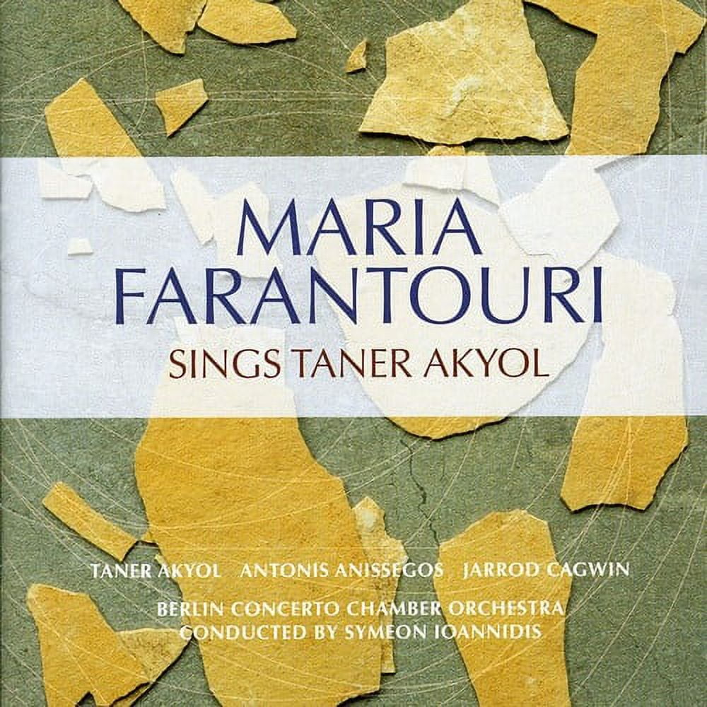 Maria Farantouri - Sings Taner Akyol - Music & Performance - CD ...