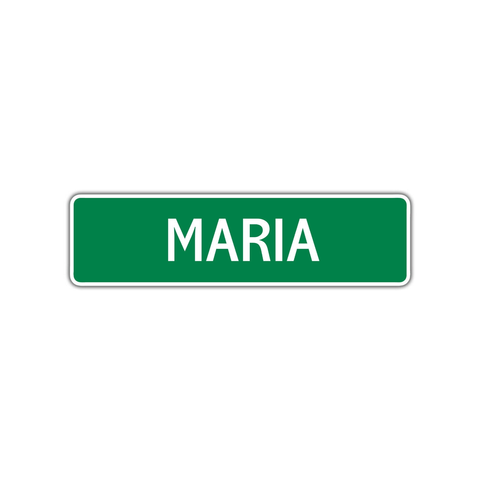 Maria Girls Children Name Letter Indoor Outdoor Unique Printed Label ...