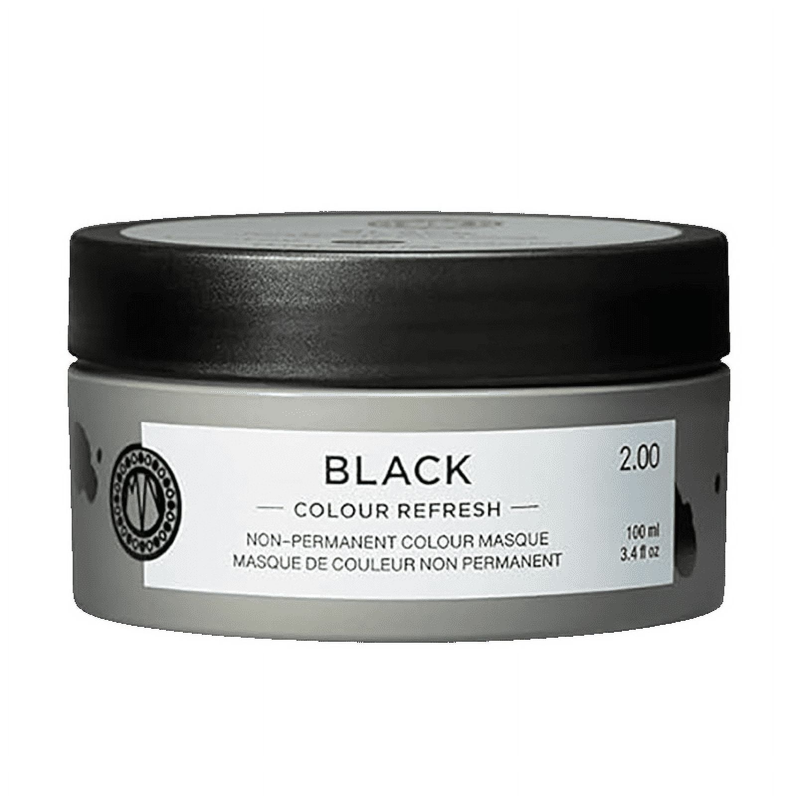 Maria Nila Color Refresh Black, 3.4 Fl Oz / 100 ml, Black Color Bomb ...