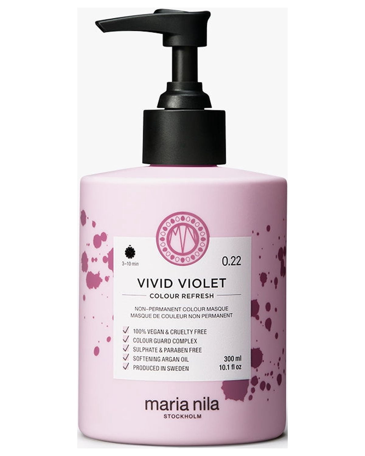 Maria Nila Color Refresh, Vivid Violet 10.1 Fl Oz, Vegan & Sulfate ...