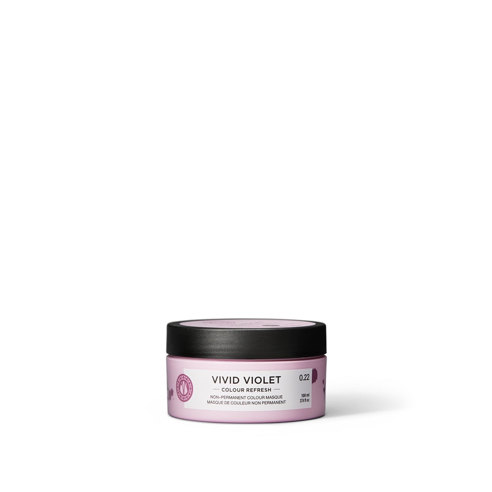 Maria Nila Colour Refresh, Vivid Violet Hair Mask, Semi-Permanent ...