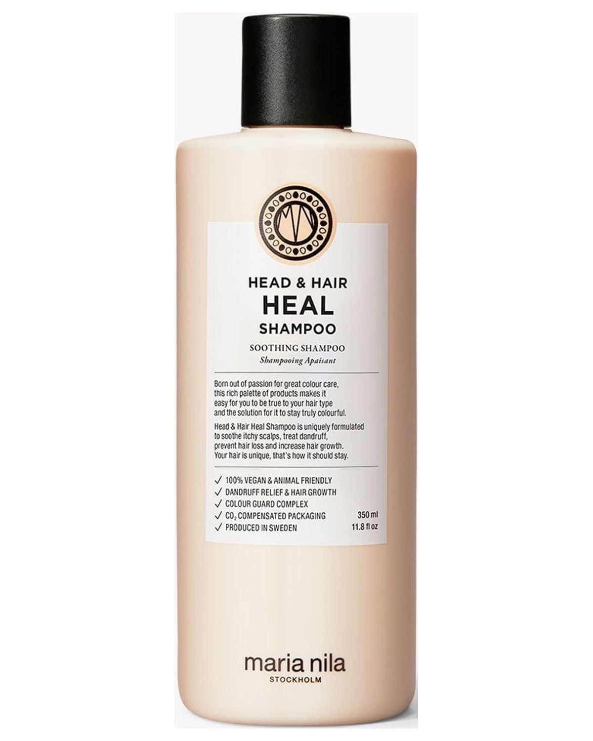 Maria Nila Vegan Shampoo, 11.8 Fl Oz, Hair Growth & Scalp Healing ...
