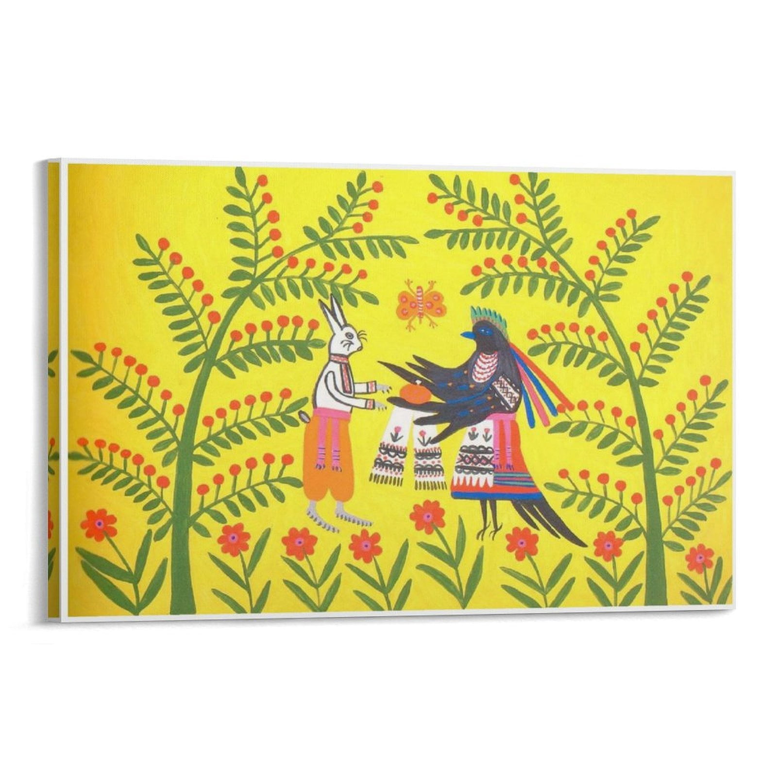 Maria Prymachenko Was A Ukrainian Folk Artist Born in 1908《A Hare's ...