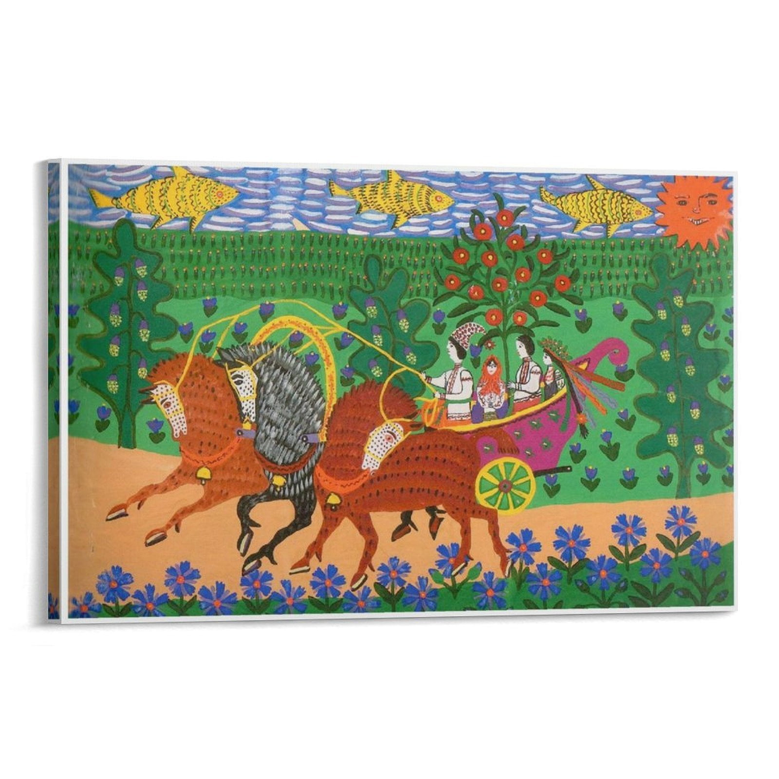 Maria Prymachenko Was A Ukrainian Folk Artist Born in 1908《Ukrainian ...