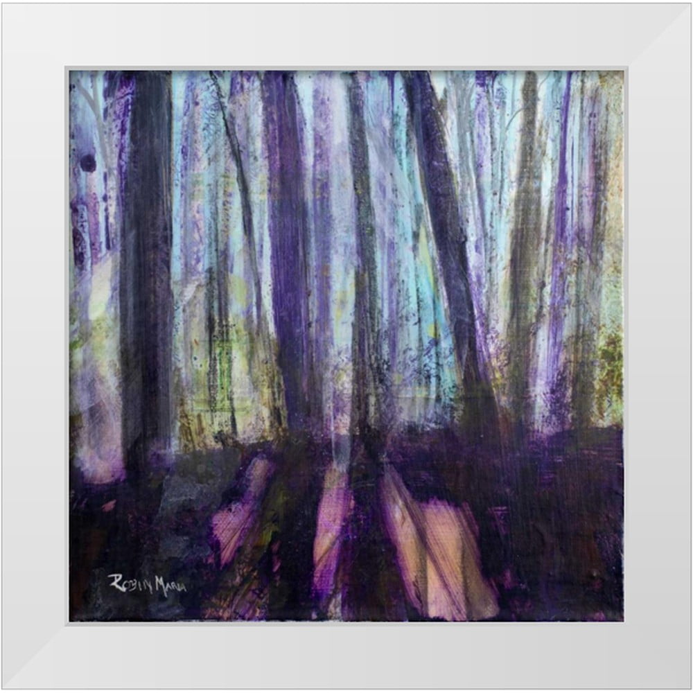 Maria, Robin 12x12 White Modern Wood Framed Museum Art Print Titled ...