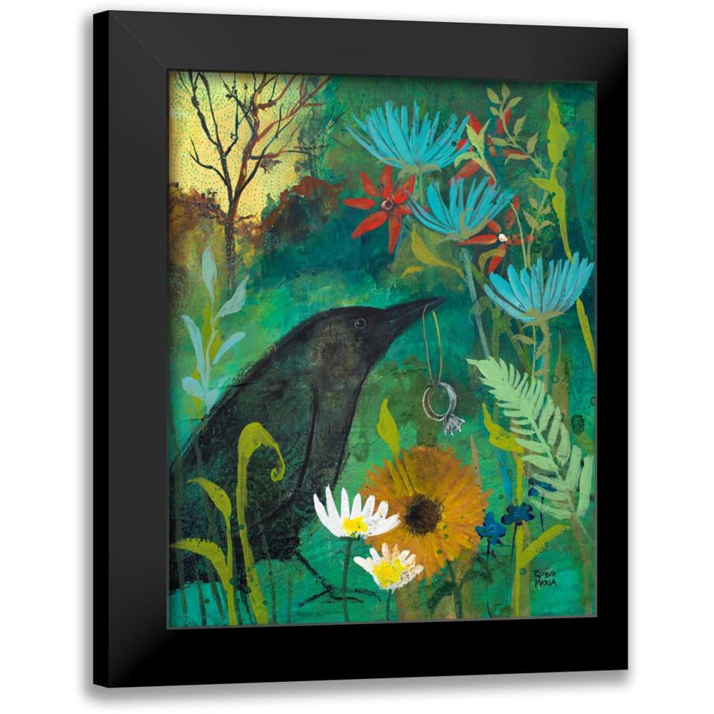 Maria, Robin 12x14 Black Modern Framed Museum Art Print Titled ...