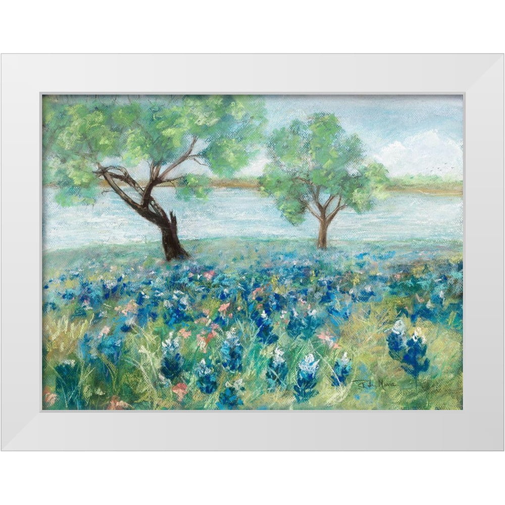Maria, Robin 14x12 White Modern Wood Framed Museum Art Print Titled ...