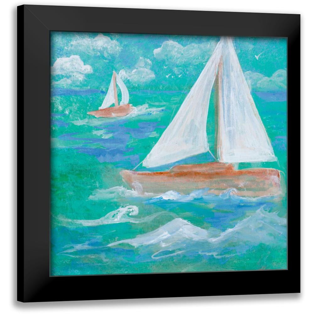 Maria, Robin 15x15 Black Modern Framed Museum Art Print Titled ...
