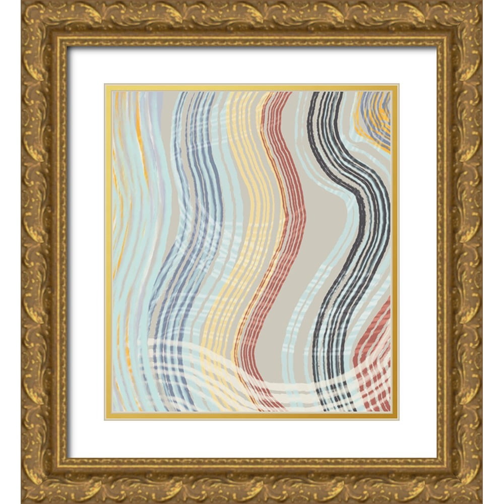 Maria, Robin 15x17 Gold Ornate Wood Framed with Double Matting Museum ...