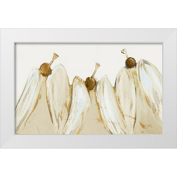 Maria, Robin 18x13 White Modern Wood Framed Museum Art Print Titled ...