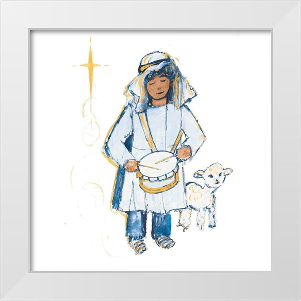 Maria, Robin 20x20 White Modern Wood Framed Museum Art Print Titled ...