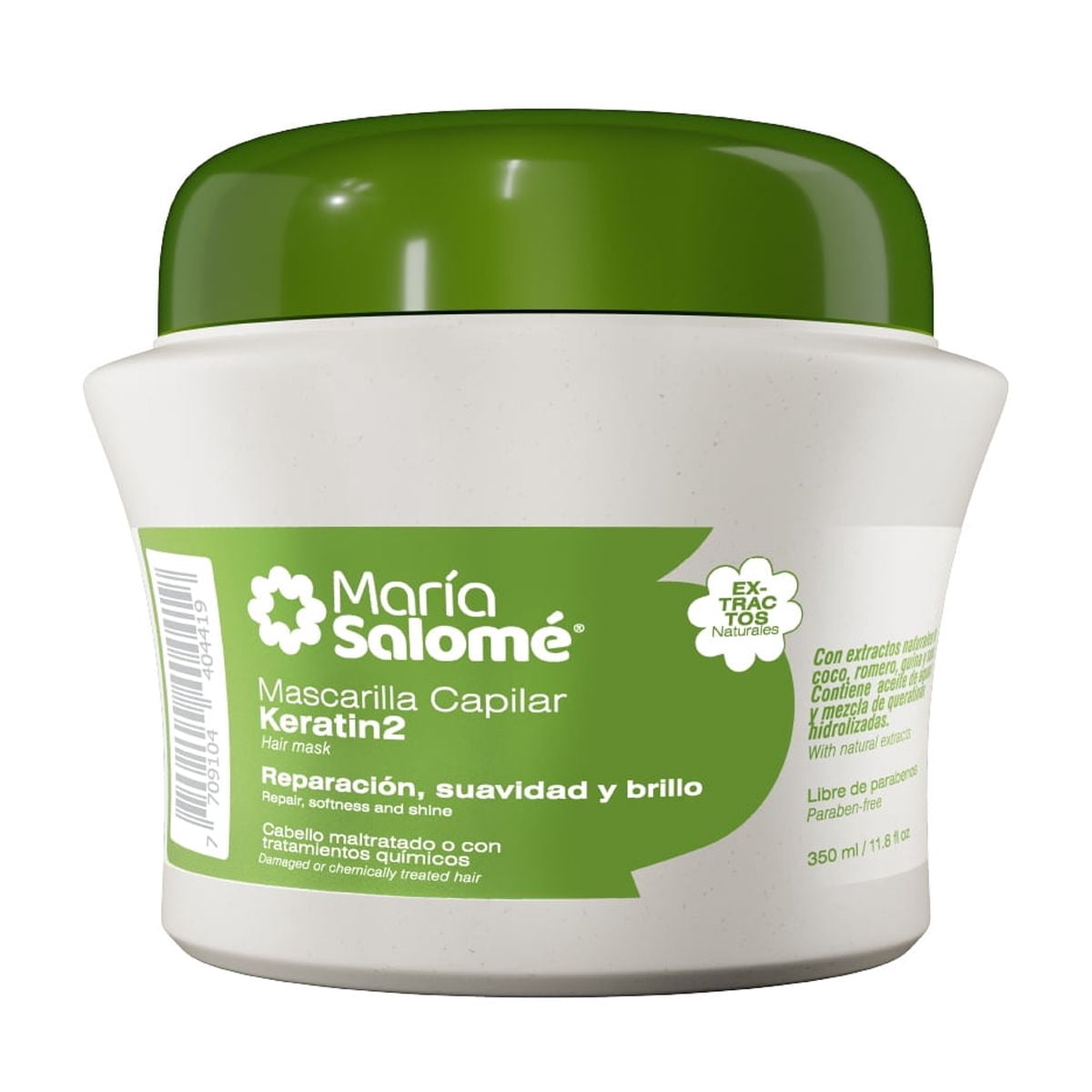 Maria Salome Keratin Hair Mask Repairing and Conditioning Mascarilla ...