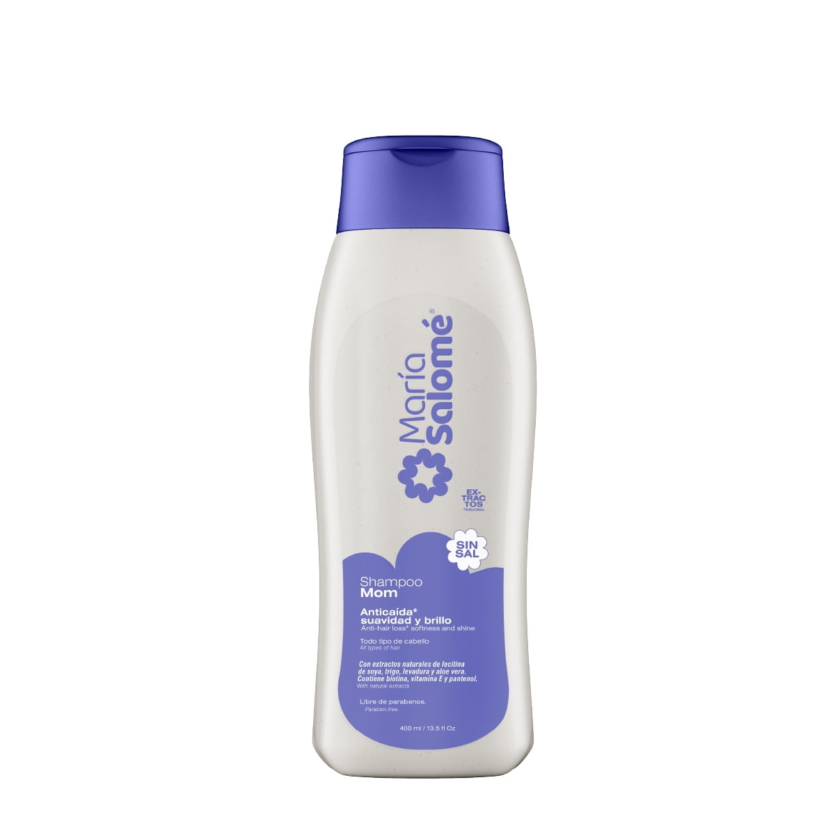María Salomé Shampoo MOM Prevencion Caida Y Nutricion del Cabello 400ml ...