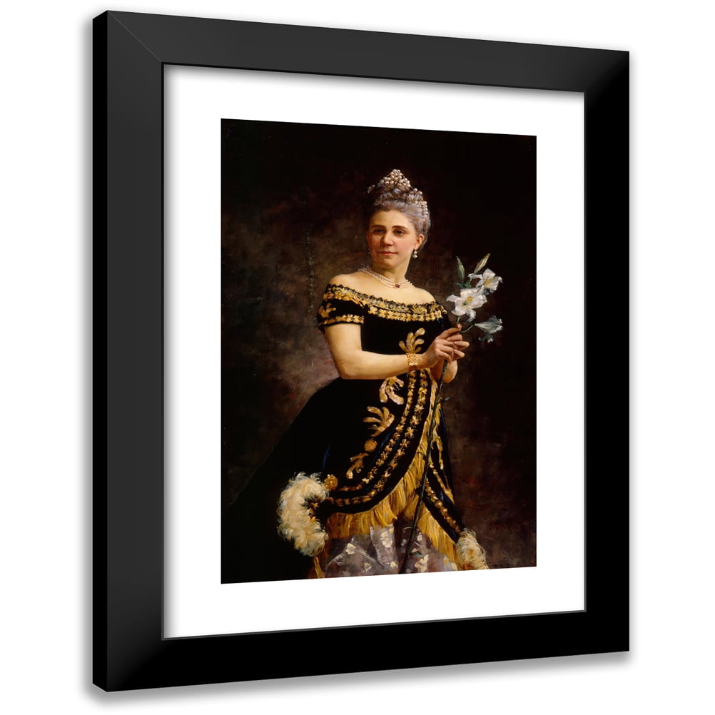 Maria Wiik 11x14 Black Modern Framed Museum Art Print Titled - Opera ...