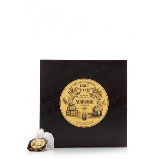 Mariage Freres. Marco Polo Black Tea, 30 Cotton Tea Bags 75g 1 Pack ...