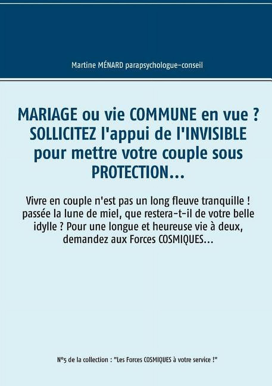 Mariage ou vie commune en vue ? Sollicitez l'appui de l'invisible pour ...