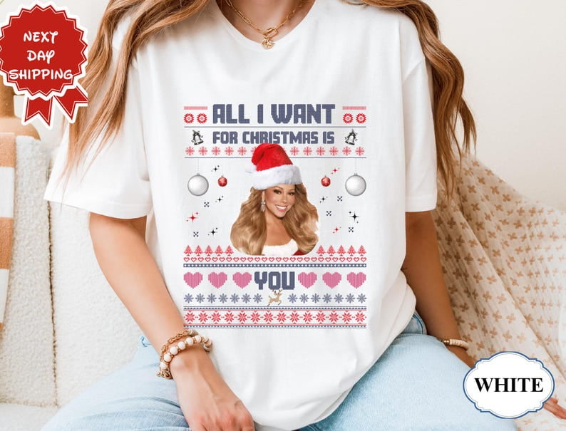 Mariah Carey - All I Want For Christmas Is You | Funny Christmas Ugly ...