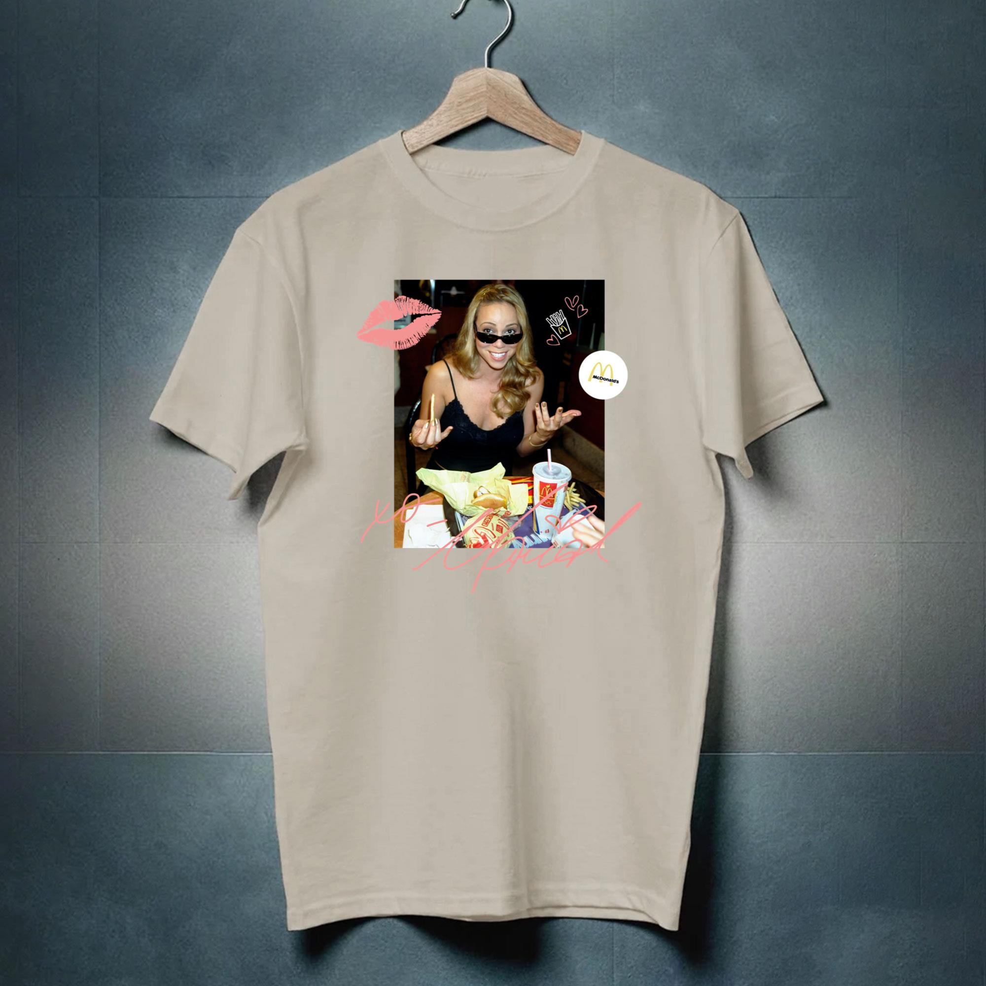 Mariah Carey Mcdonalds T-Shirt, Mariah Carey Tour Shirt For Fans ...